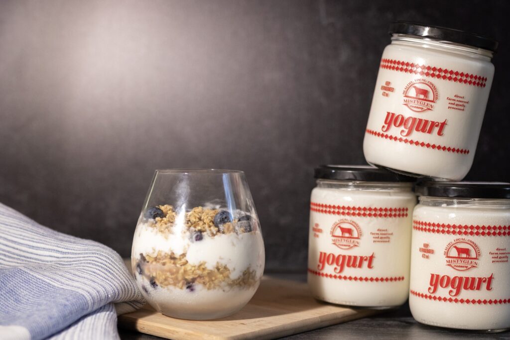 Yogurt - Sweetened with Maple Syrup | Mistyglen Creamery