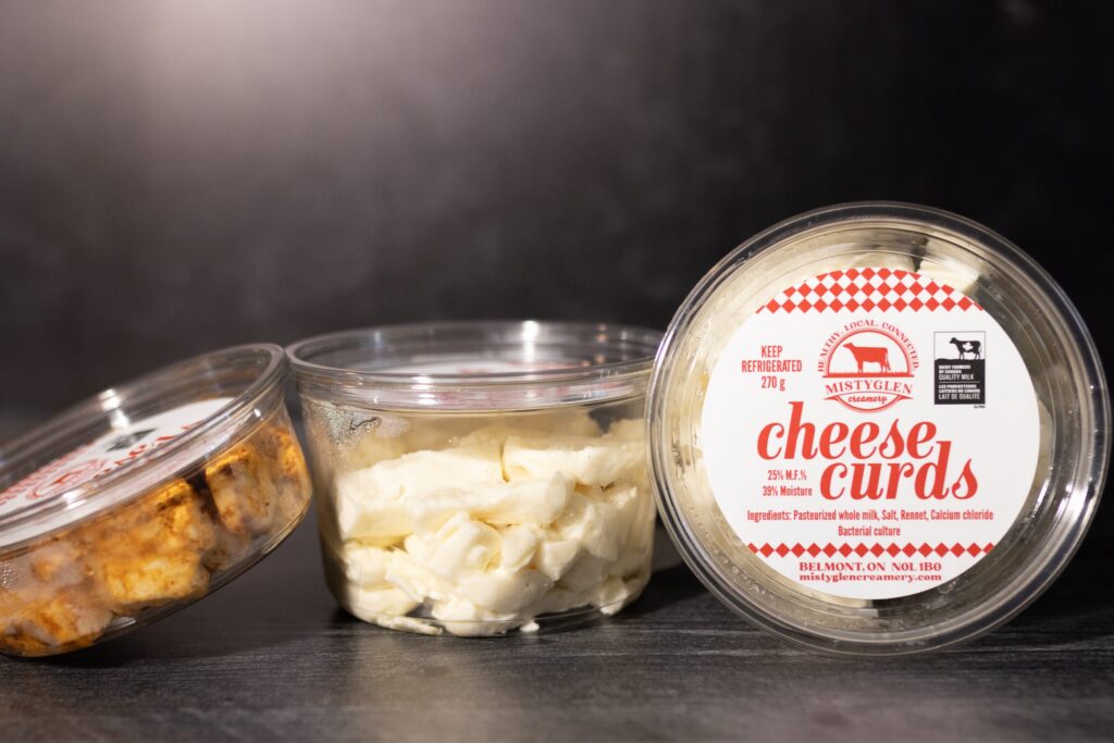 Fresh Flavoured Cheese Curds | Mistyglen Creamery
